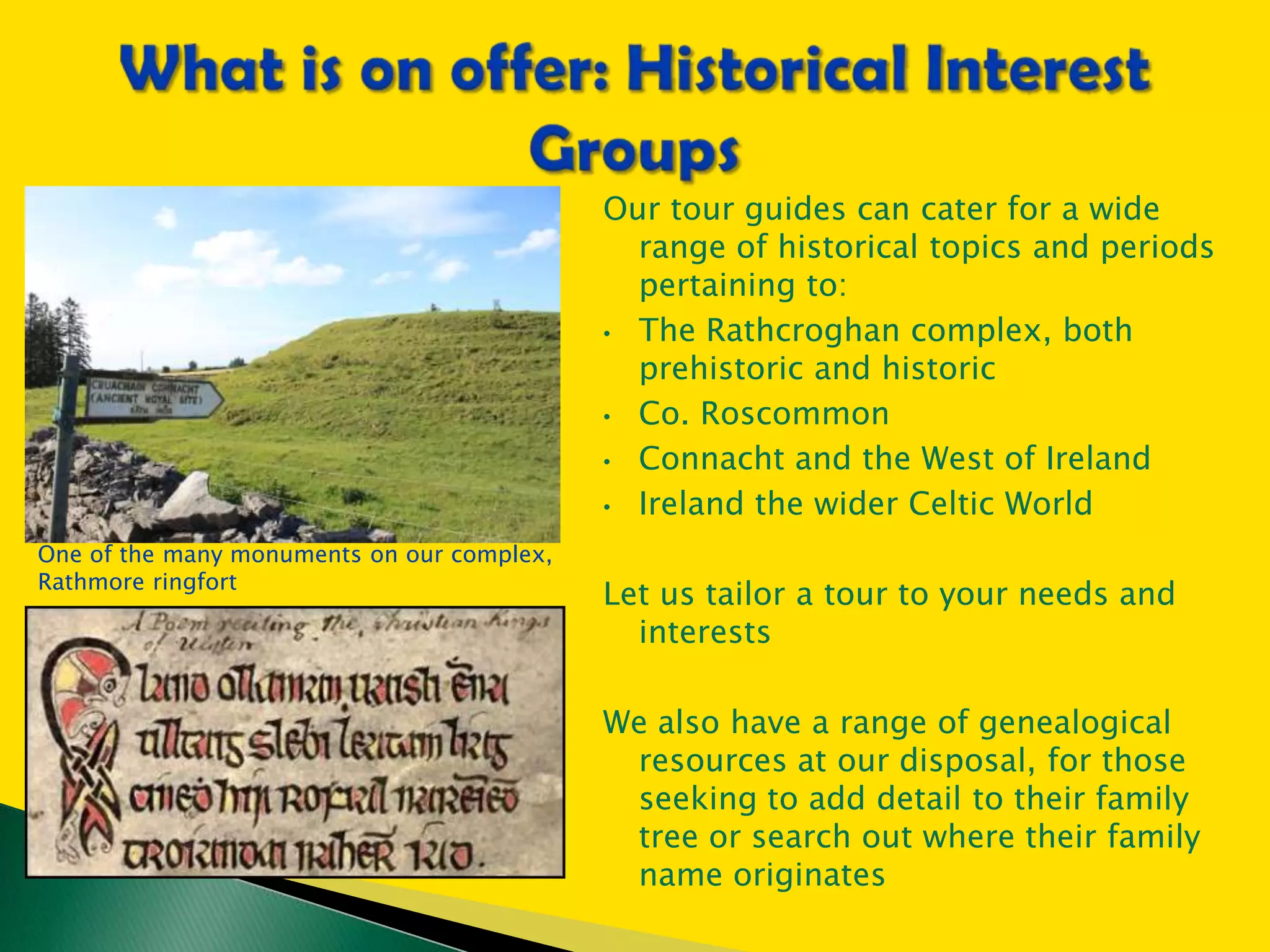 Rathcroghan Visitor Centre, Tulsk, Co. Roscommon, Ireland | PPT