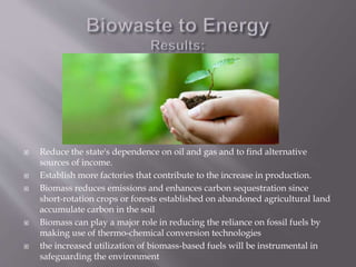 Biodegradable, Biowaste to Energy | PPTX