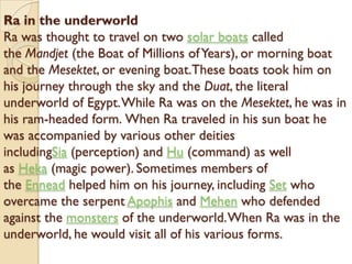 Ra the supreme god | PPTX