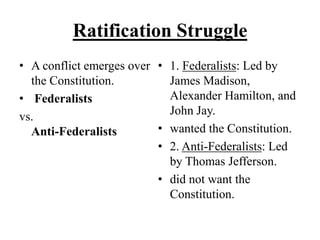 Ratification of Constitution | PPTX