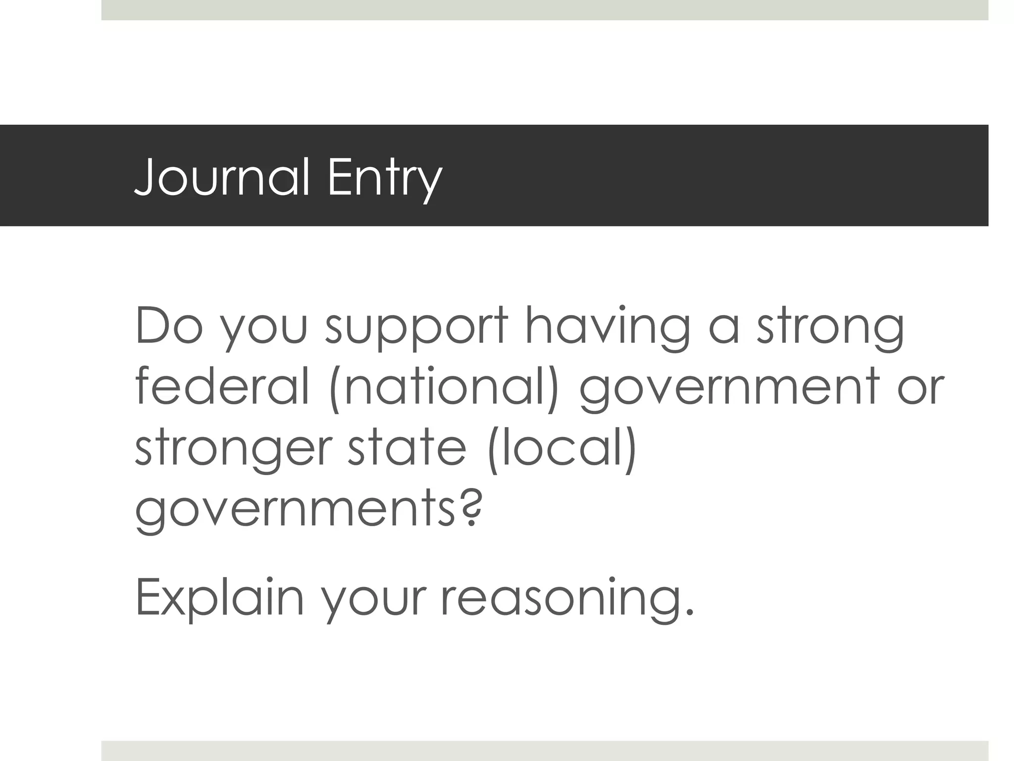 Ratifying the constitution | PPT