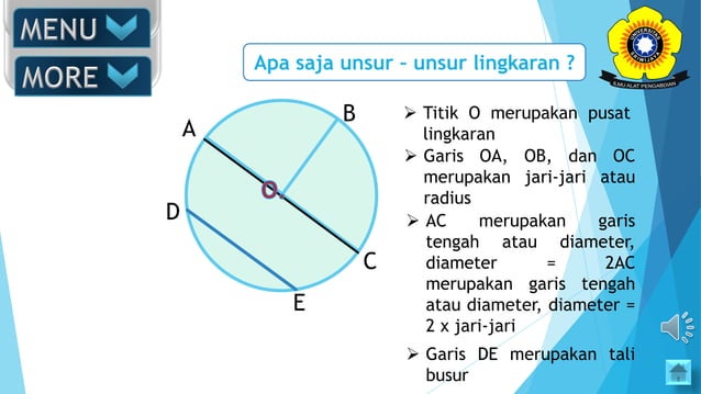 Lingkaran (Materi Matematika SMP) | PDF