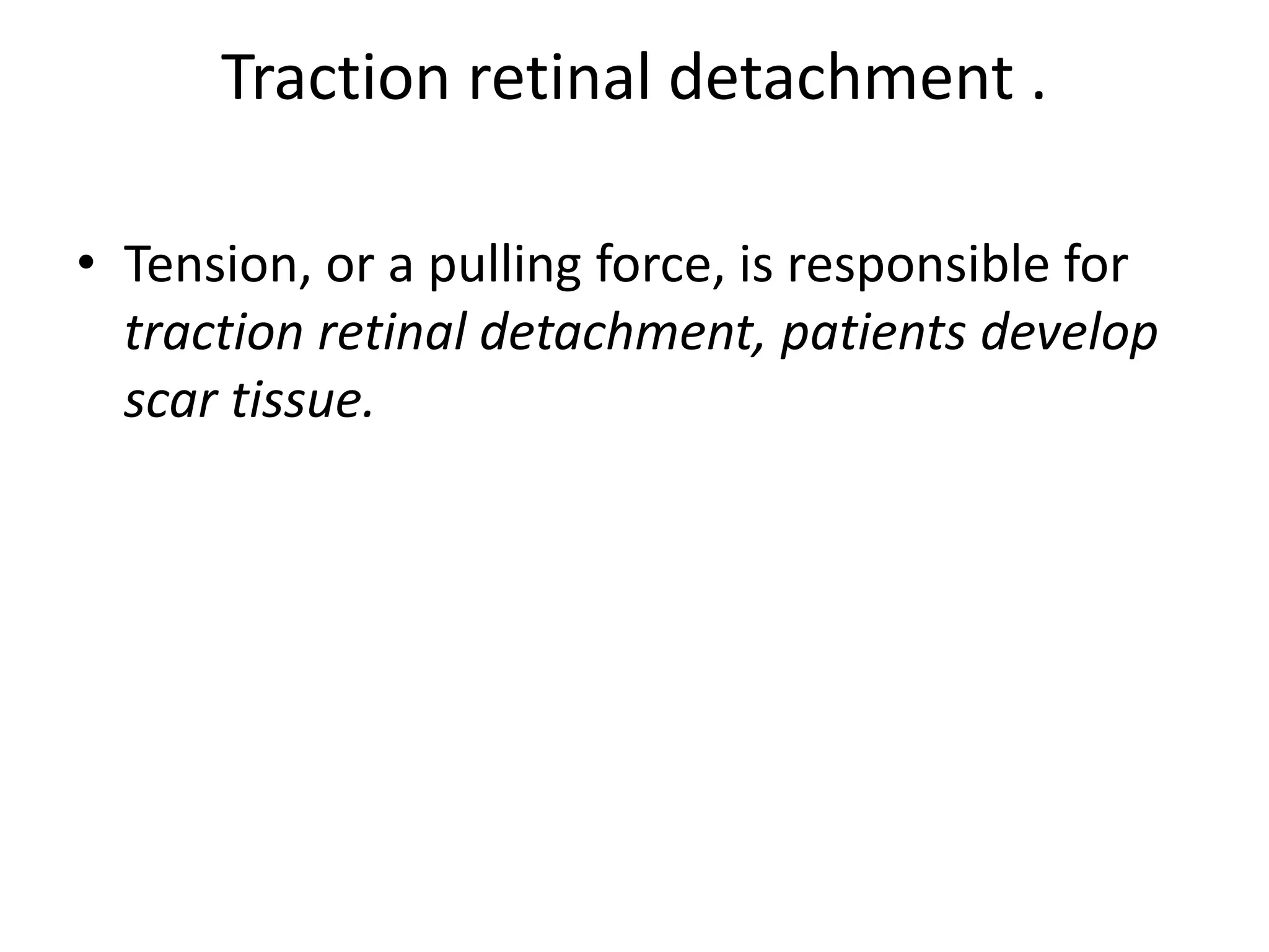 Retinal detachment | PPTX