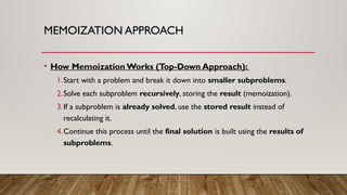 Rat_in_a_maze((Dynamic programming-tabulation)) | PPT | Free Download