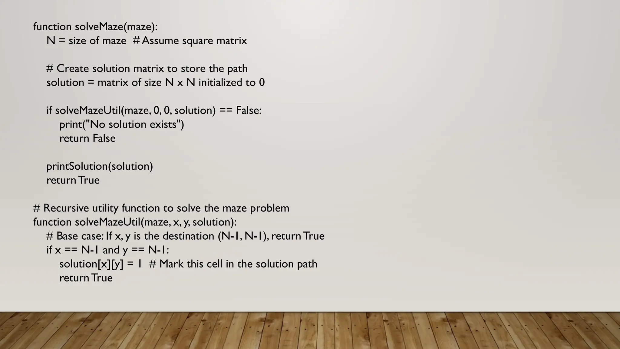 Rat_in_Maze(Dynamic programming-tabulation) | PPTX