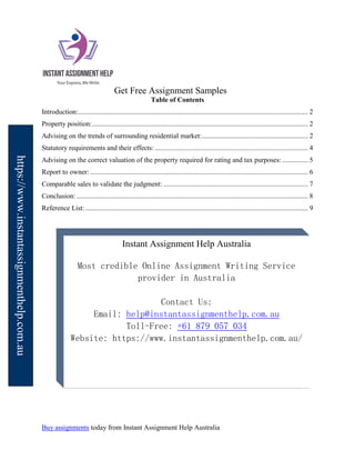 Rating of your own home assignment | PDF