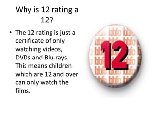 Film Ratings | PPT