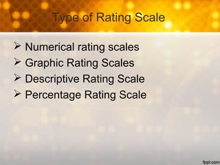 Rating scale | PPT