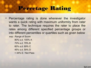 Rating scale | PPT
