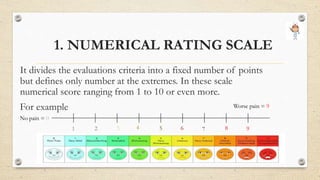 Rating scale | PPT