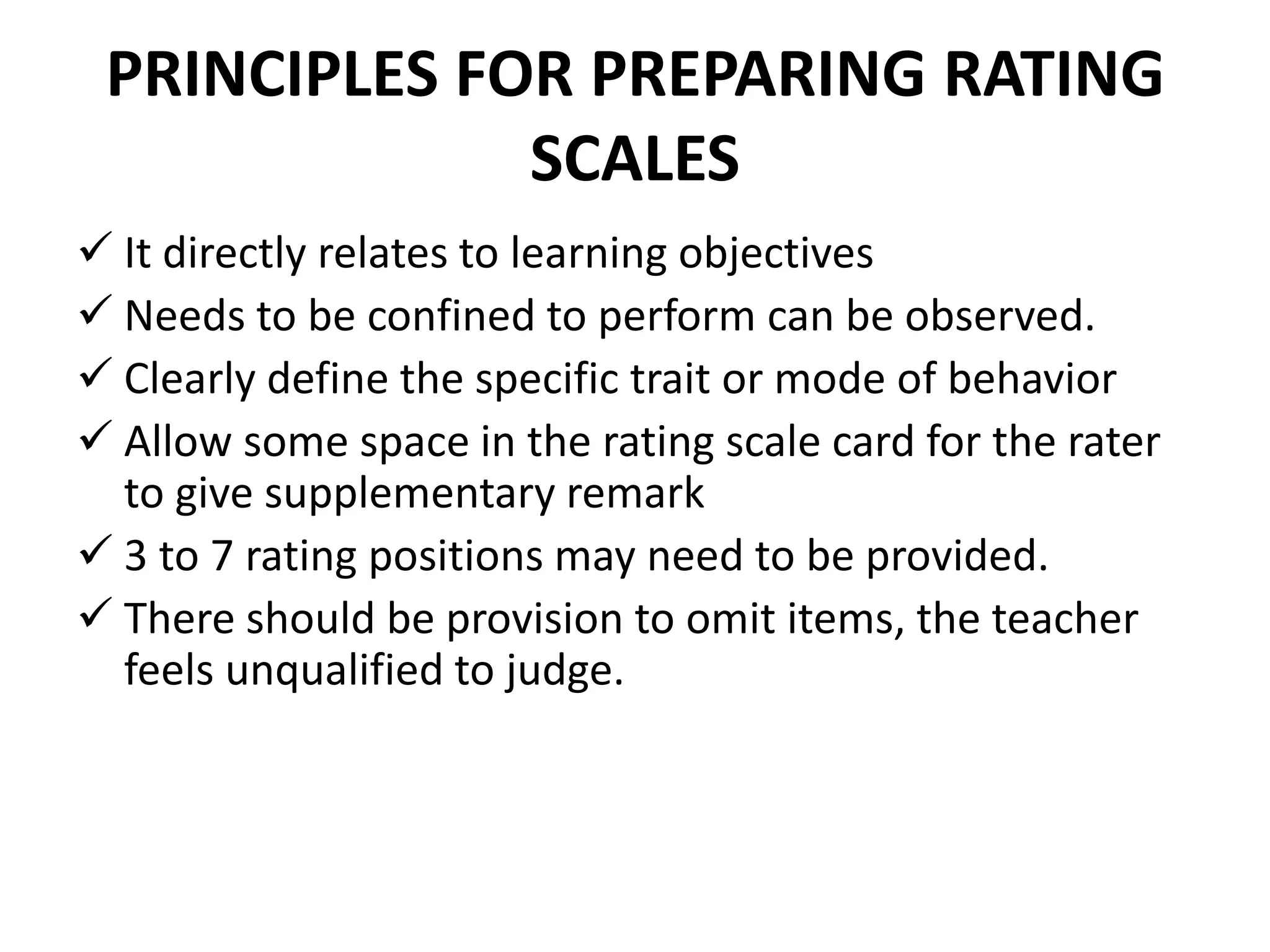 Rating Scale | PPTX