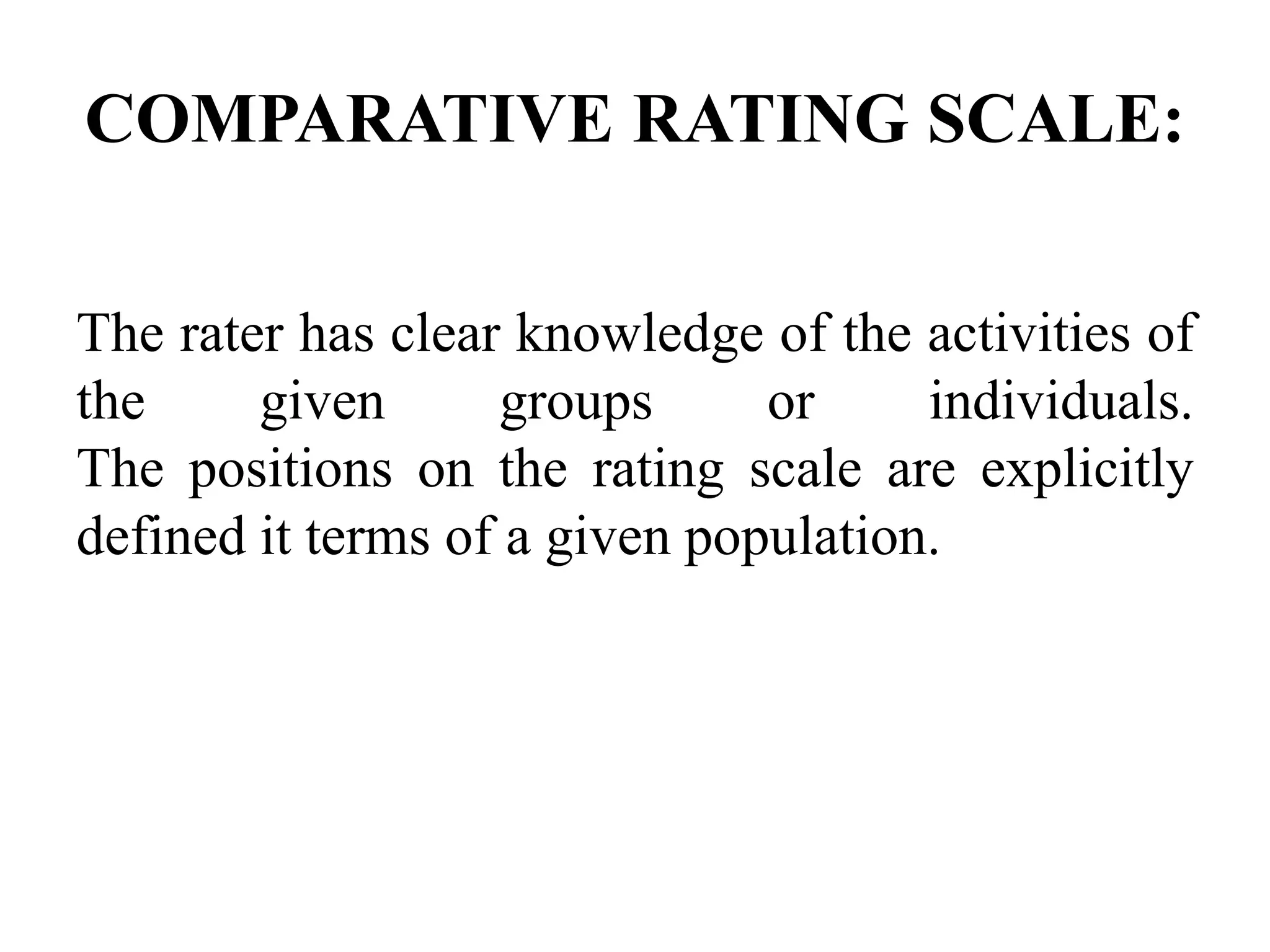 Rating Scale | PPTX