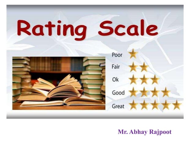 Rating Scale | PPTX