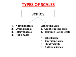 Rating scale and sociometry (2) | PPT | Free download