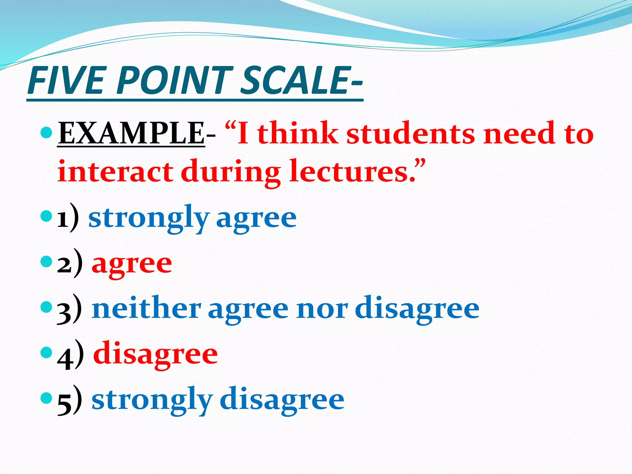 Rating scale : A Tool of Evaluation | PPTX