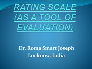 Rating scale : A Tool of Evaluation | PPTX