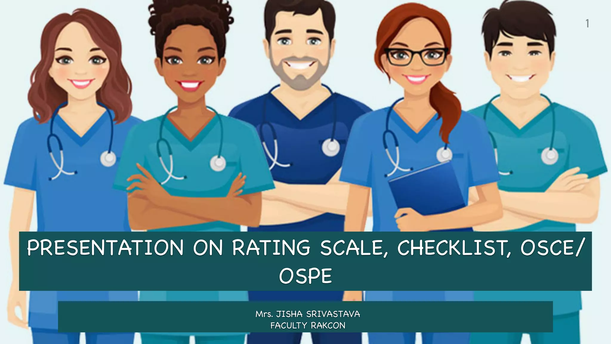 RATING SCALE, CHEKLIST ,OSCE:OSPE.pdf