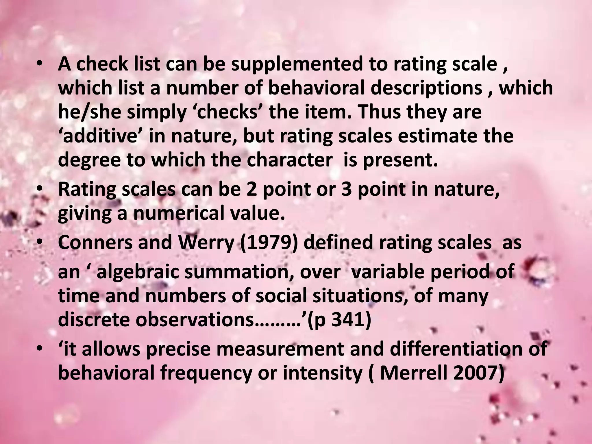 Rating scales | PPTX