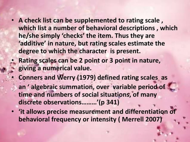 Rating scales | PPT