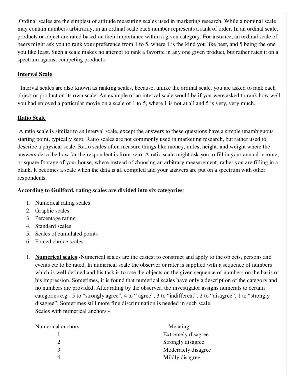 rating-scales