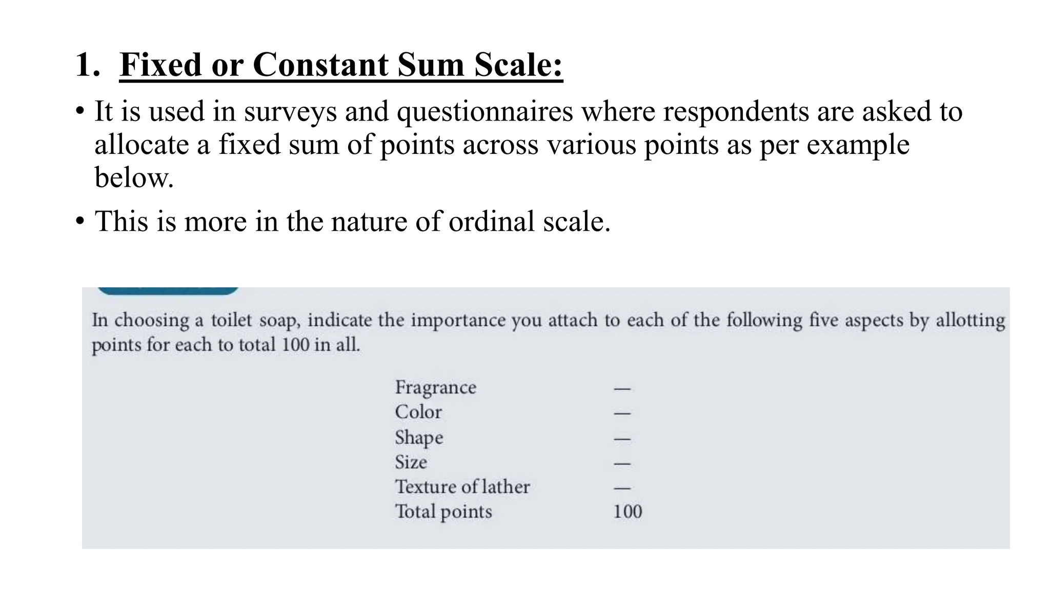 Rating Scales(e.g. Likert) and Ranking Scales | PPT