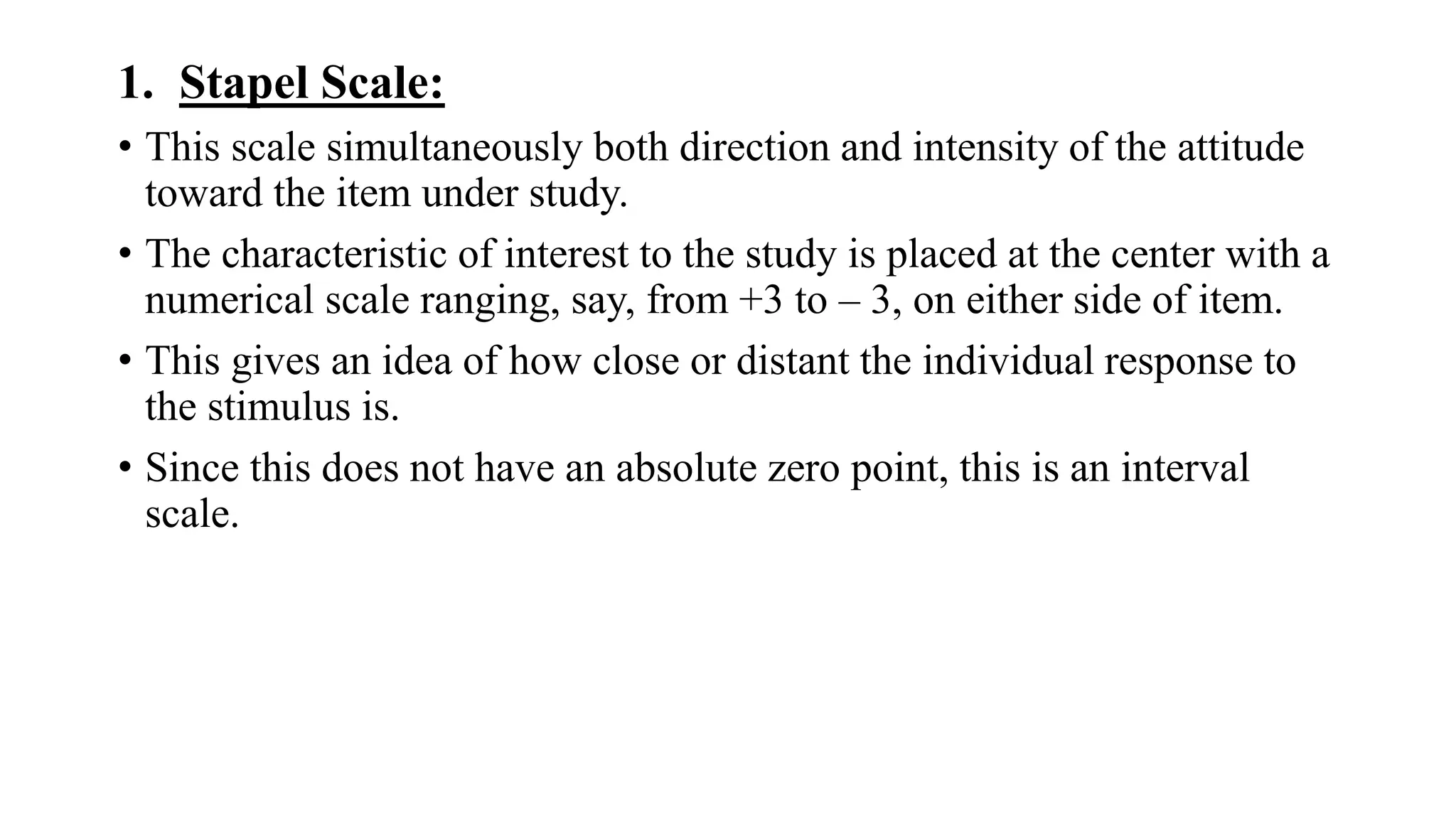 Rating Scales(e.g. Likert) and Ranking Scales | PPT