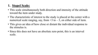 Rating Scales(e.g. Likert) and Ranking Scales | PPT