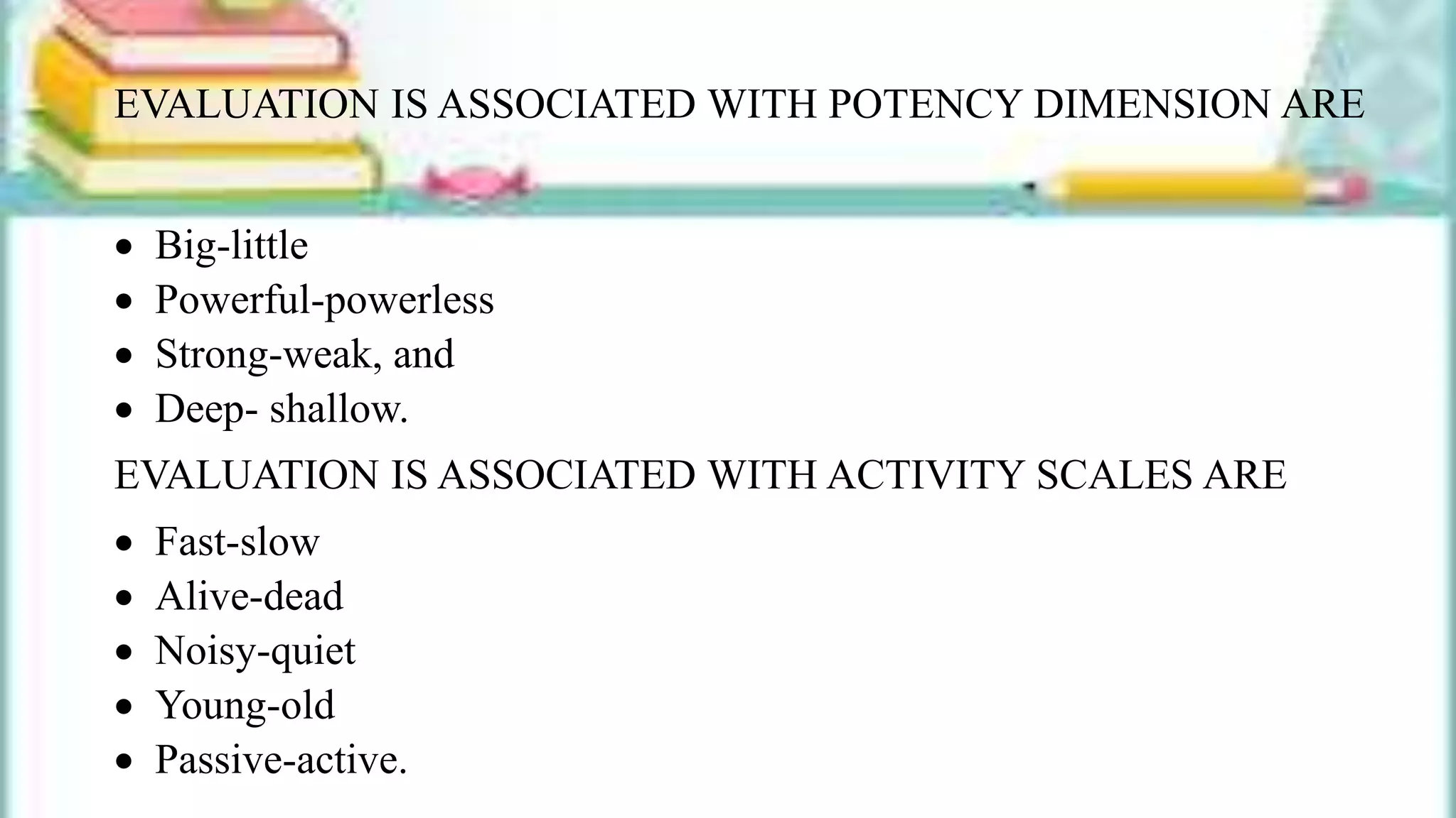 Rating scales, checklists and attitude scales | PPTX