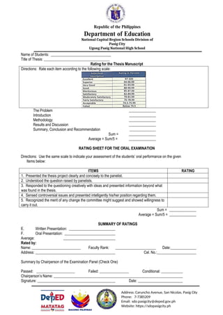 Rating Sheet for ChapterDCVVVVAVs I-3.docx