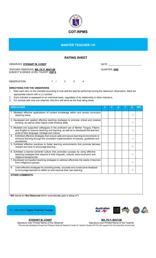 RATING SHEET MT.docx