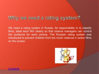 Rating system in russia | PPT