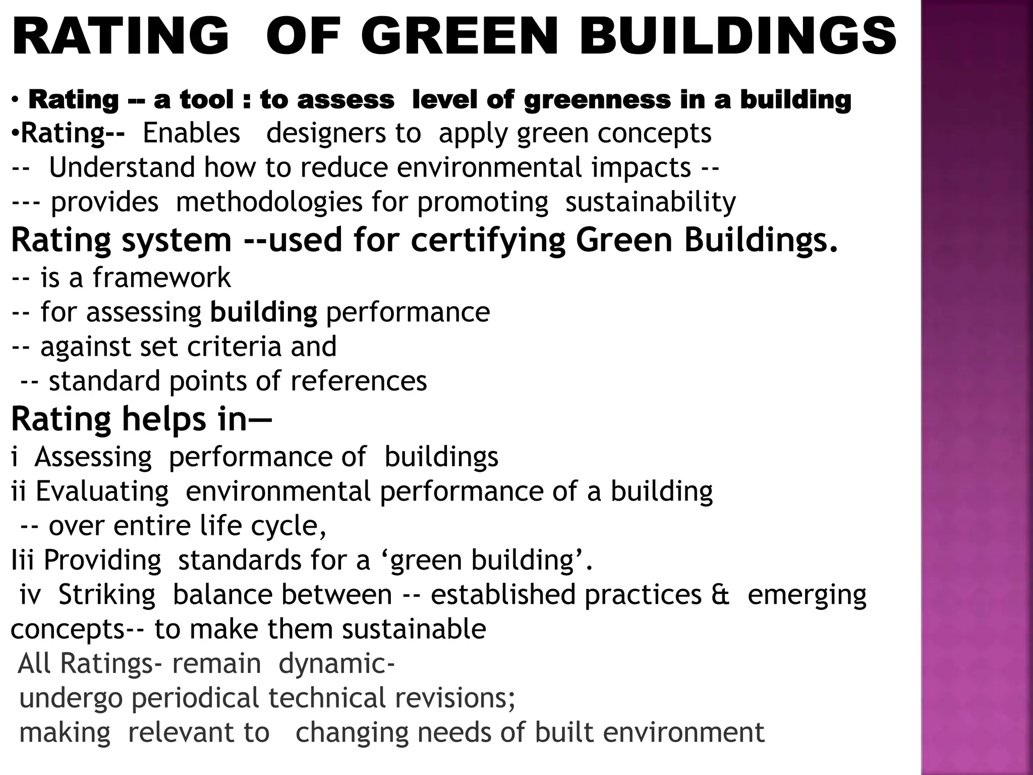 RATING SYSTEMS- IGBC, GRIHA, LEED--.pptx
