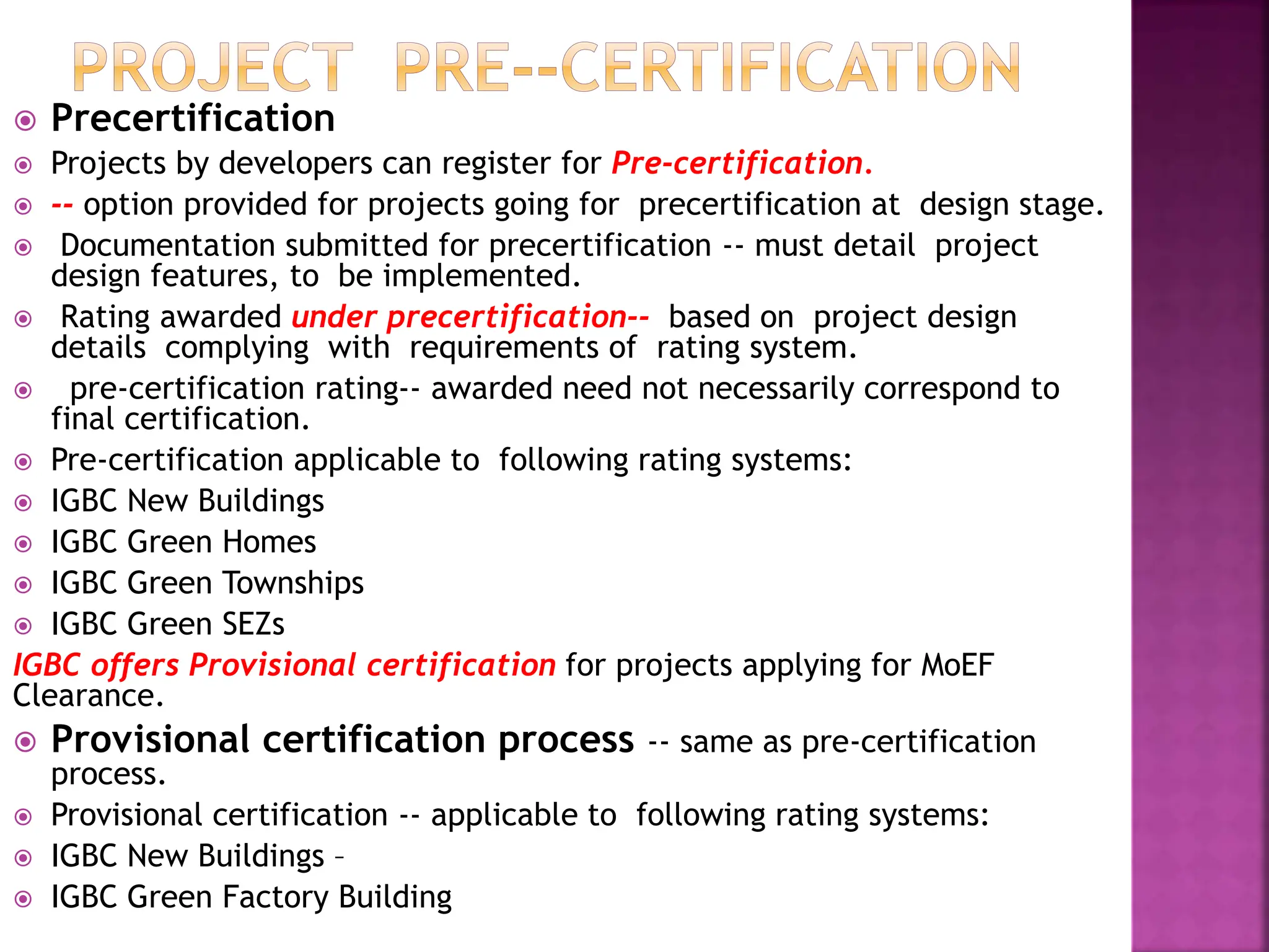 RATING SYSTEMS- IGBC, GRIHA, LEED--.pptx