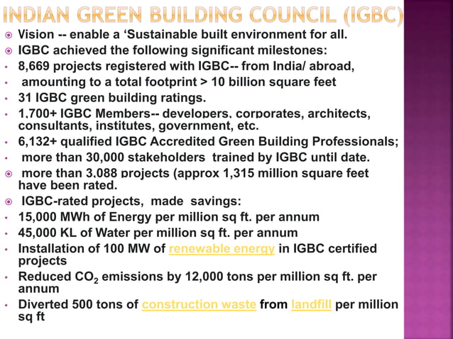 RATING SYSTEMS- IGBC, GRIHA, LEED--.pptx