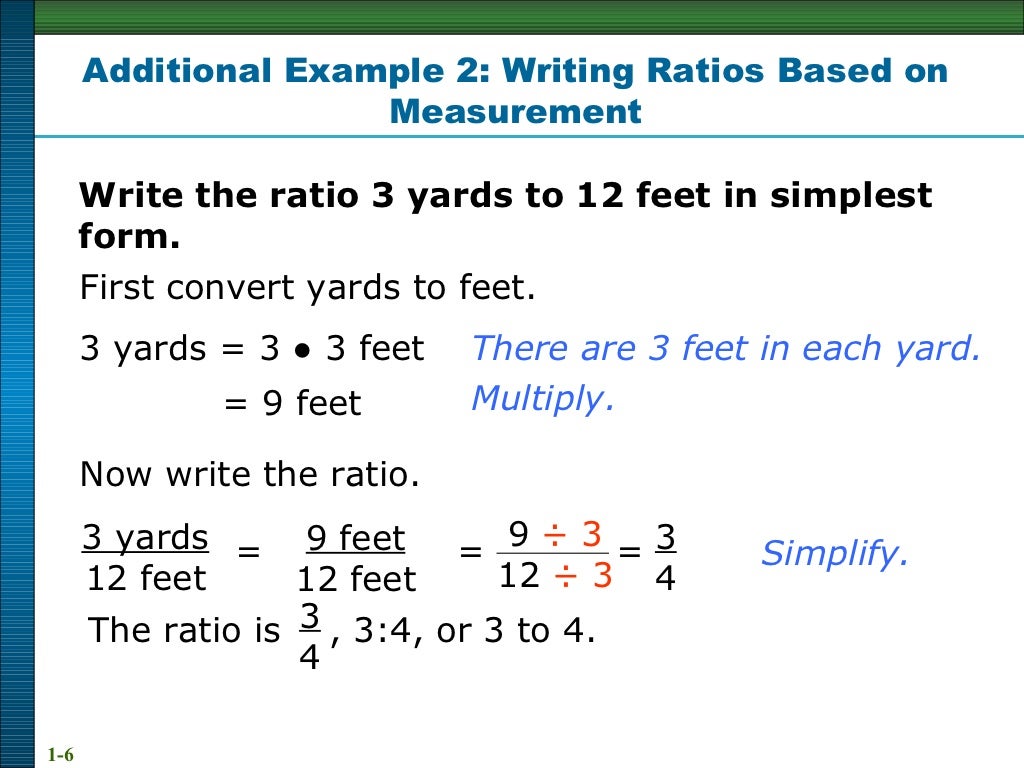 Ratio ratio
