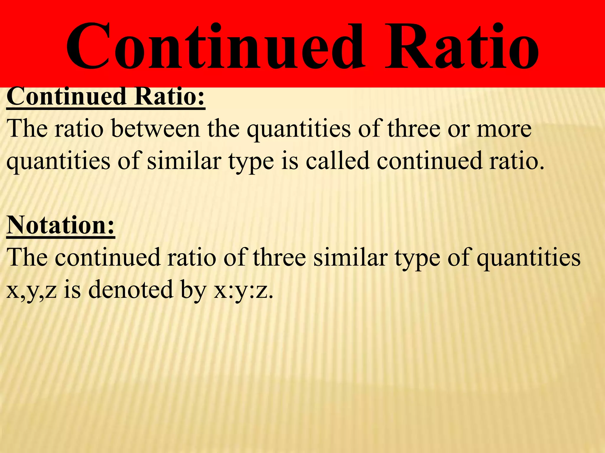 Ratio | PPTX