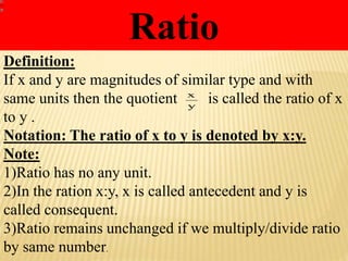 Ratio | PPTX