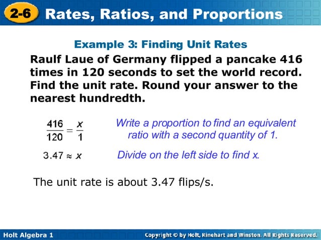 Ratio, Rates And Proprotion | PPT