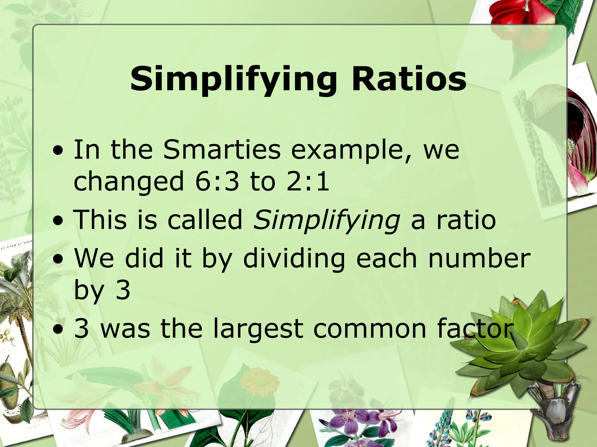 This lesson is about ratio and proportions | PPT