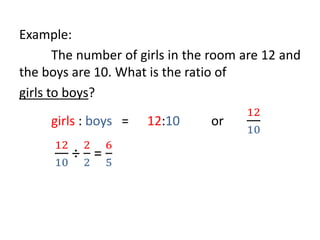 Ratio 5 | PPT