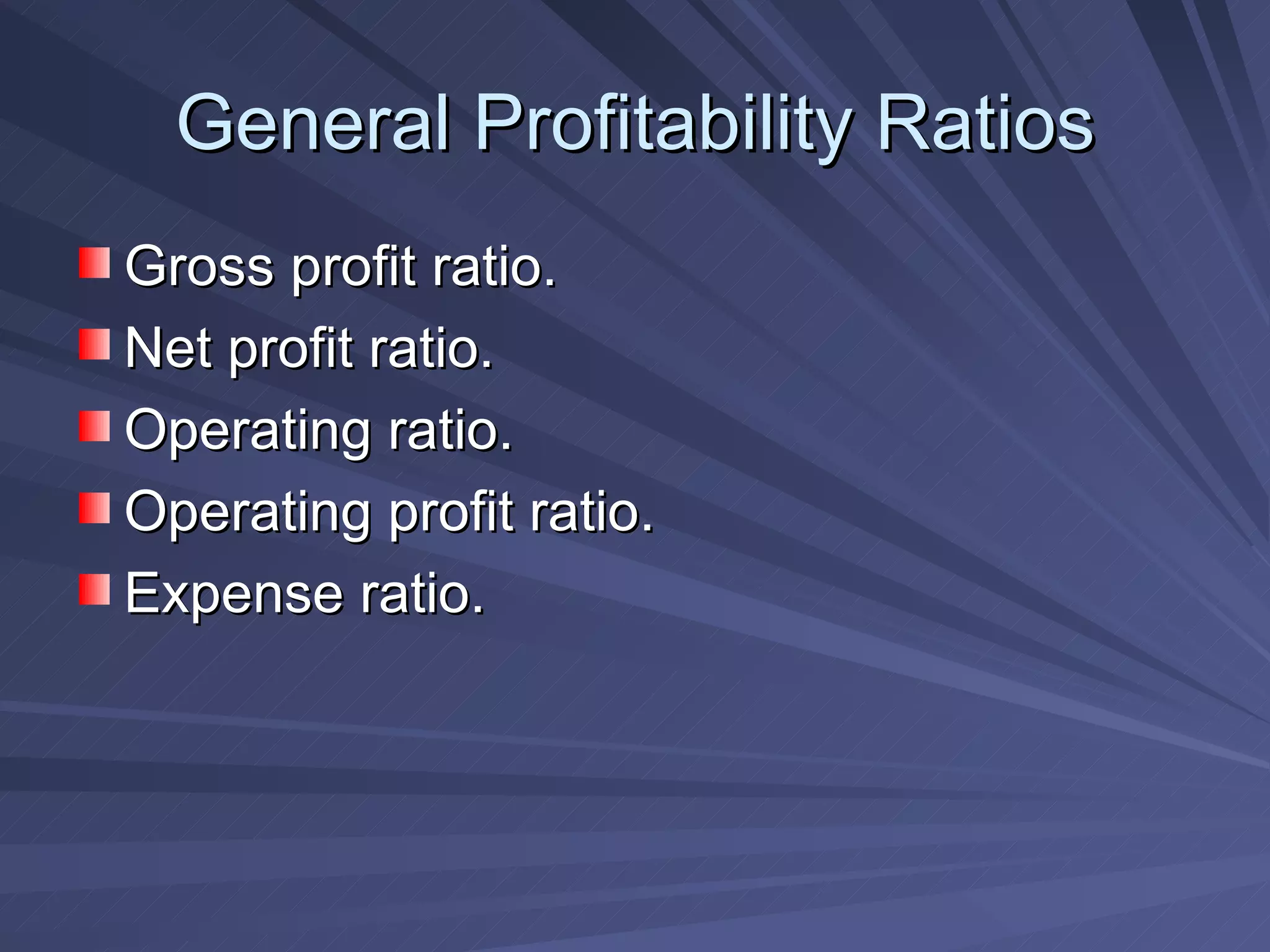 Ratio Analysis | PPT