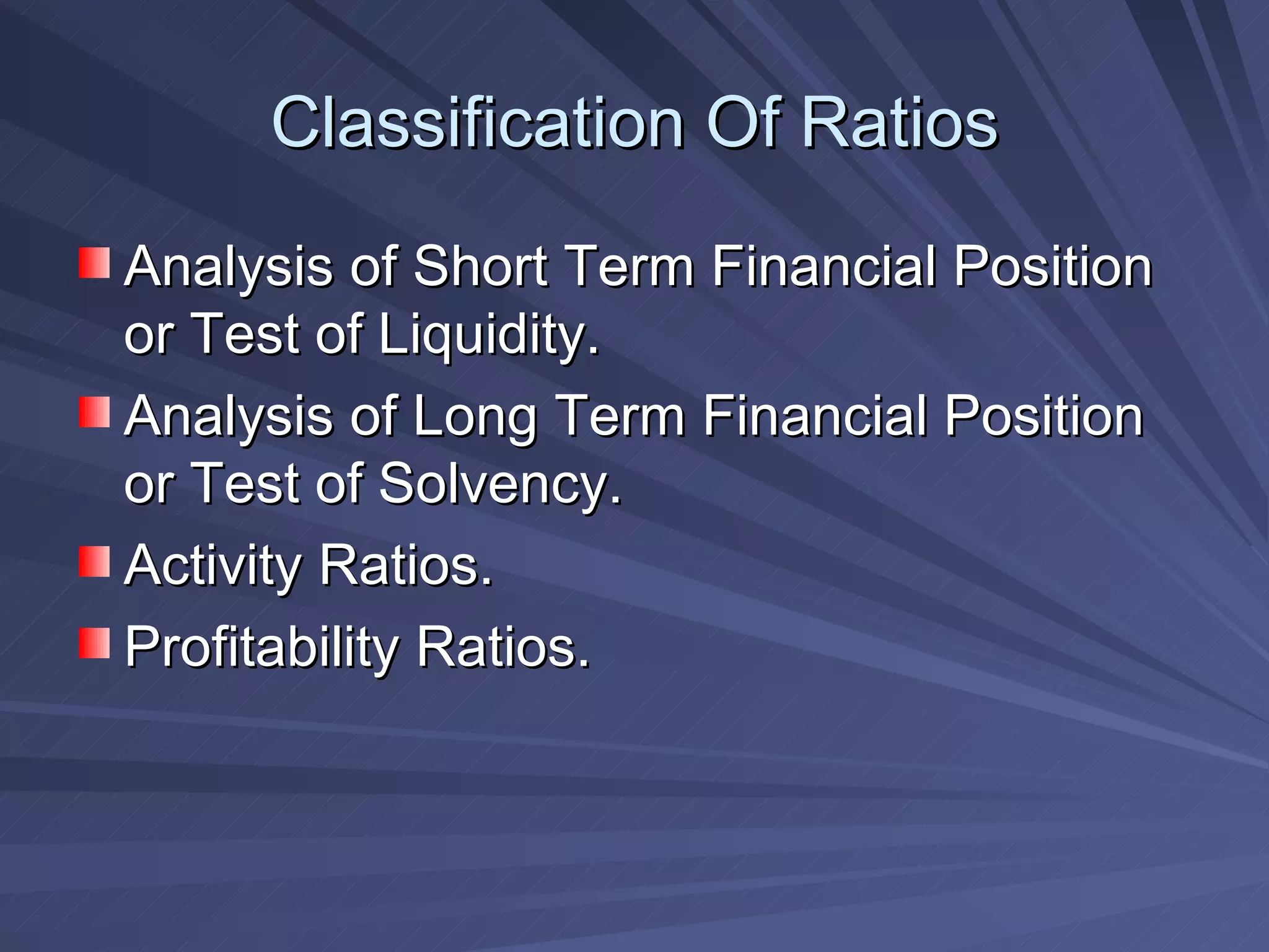 Ratio Analysis | PPT