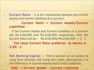 Ratio analysis | PPT