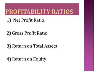 Ratio analysis | PPTX
