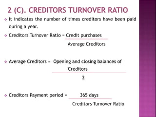 Ratio analysis | PPT