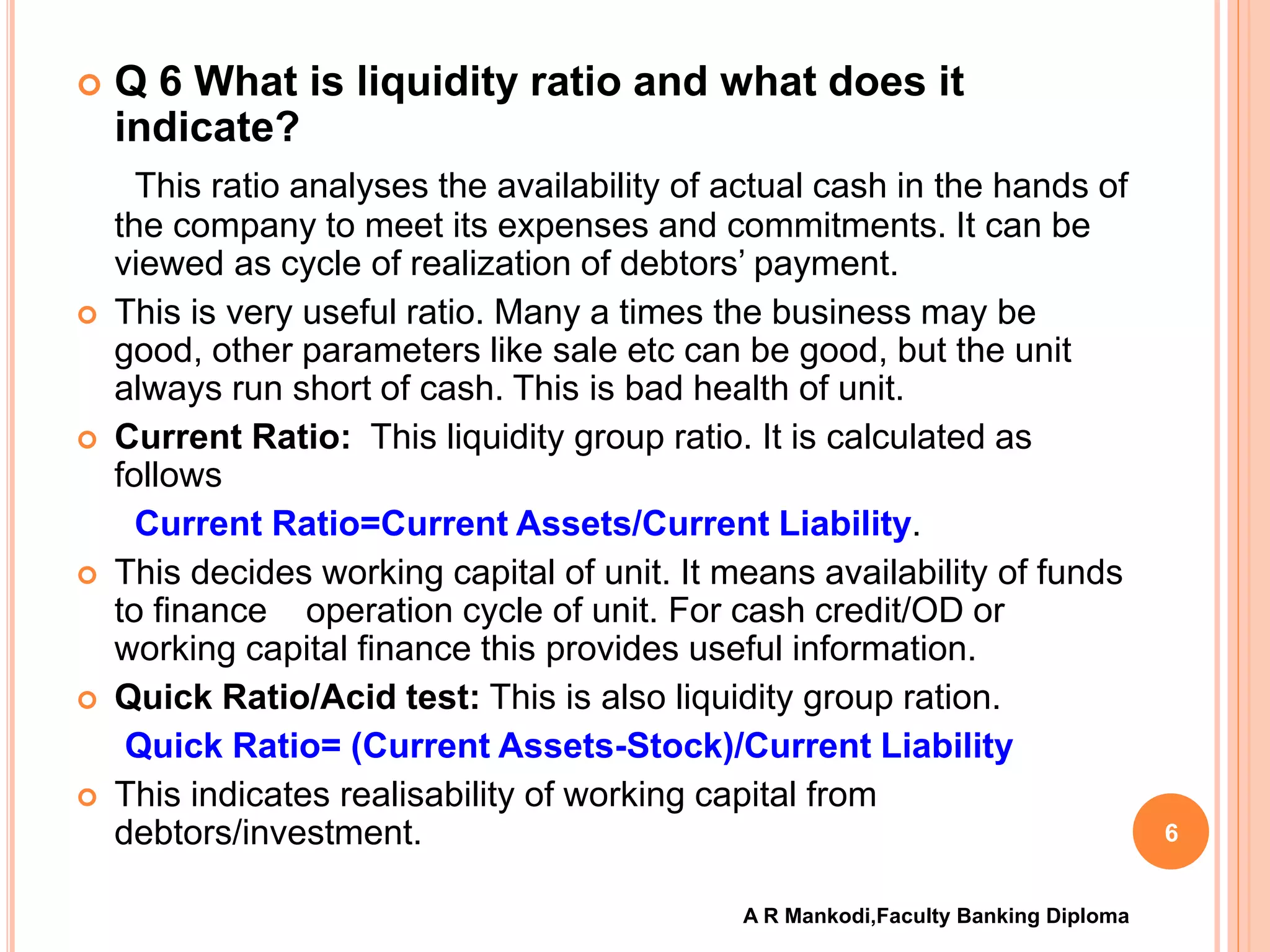 Ratio analysis | PPT | Free download
