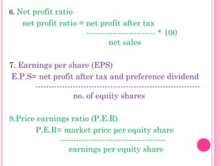 Ratio analysis | PPT