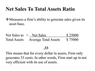 Ratio analysis | PPTX