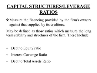 Ratio analysis | PPTX