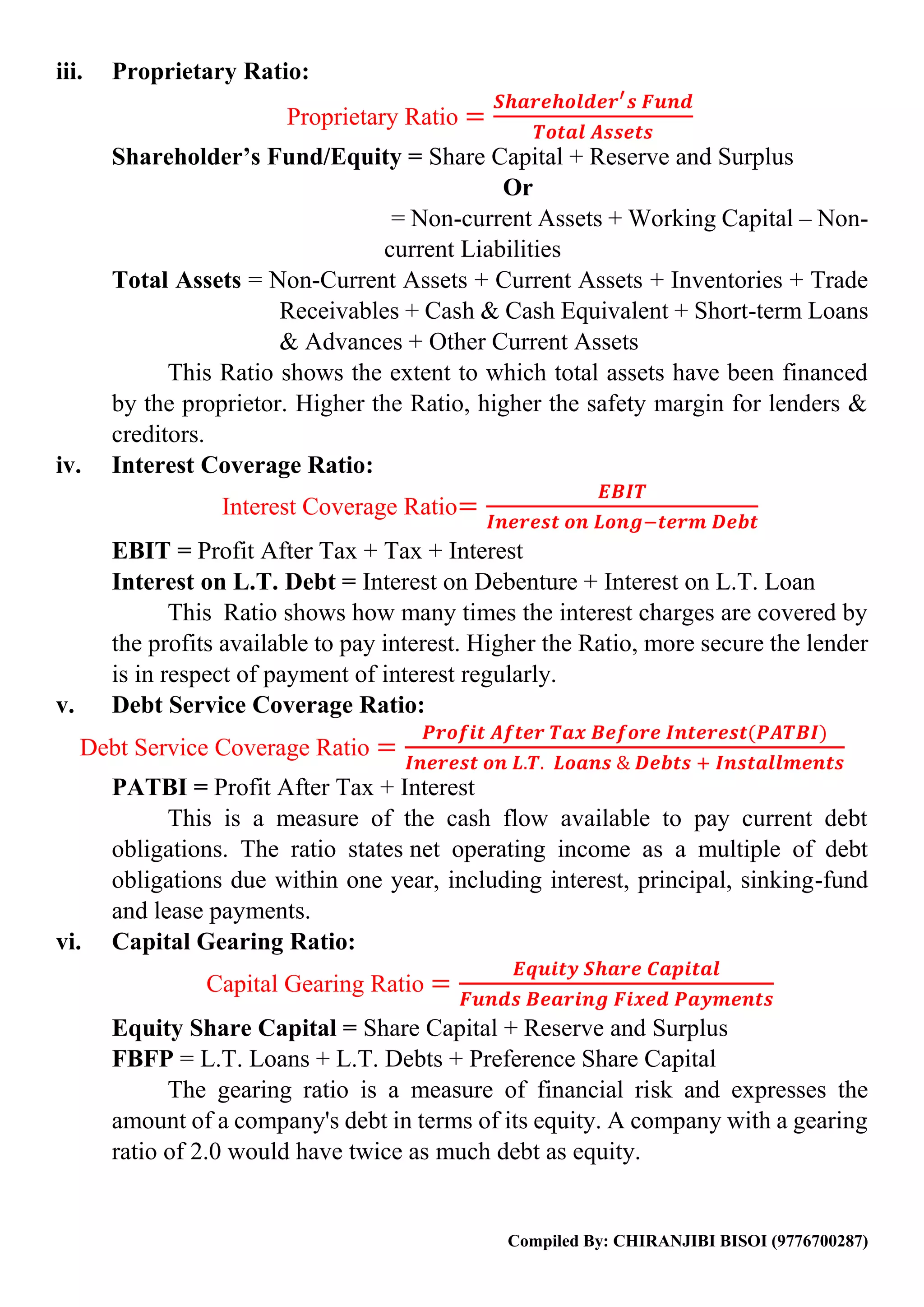Ratio Analysis in Accounting | PDF